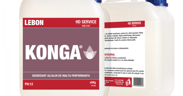 Degresant alcalin de inalta performanta, Konga 2101 – Heavy Duty Service