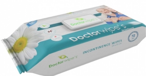 Doctor Wipes Servetele Incontinenta 72 buc