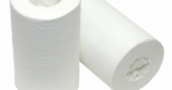 Prosop mini cu derulare centrala 1 pliu, 120 m Tork