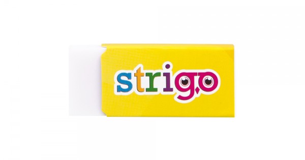 Guma de sters, Strigo, alba