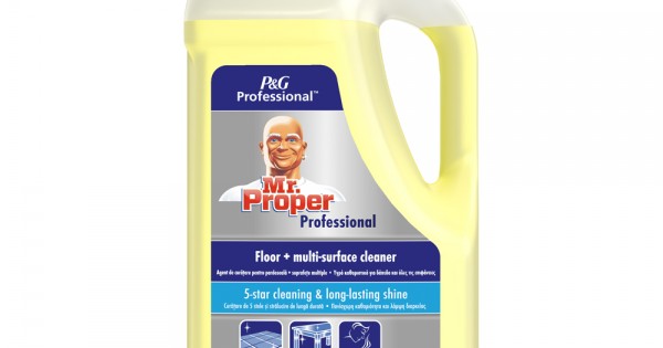 Detergent pardoseala, Mr Proper, Lemon, 5 l