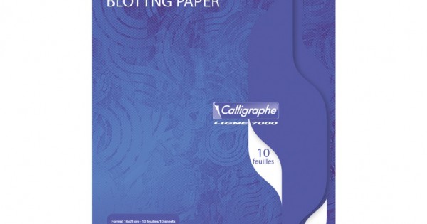 Bloc hârtie sugativă 16 x 21 cm, Calligraphe 7000, Clairefontaine