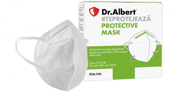 Masca pentru protectie respiratorie, FFP2, fara supapa, in 5 straturi ...